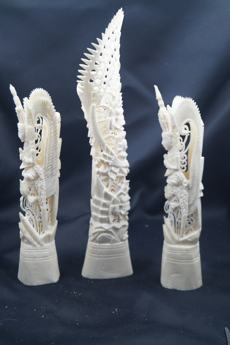 3 Thai Bone Carvings; Altar Pieces - Etsy
