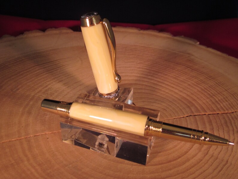 Beautiful Ivory Marble Colored Pen - Etsy