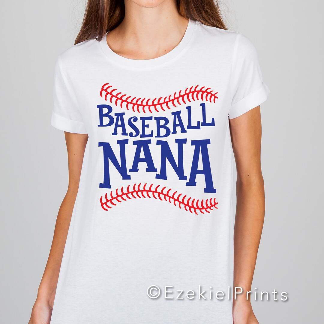 Baseball Nana Svg, Baseball Nana Pdf, Baseball Nana Shirt Design ...