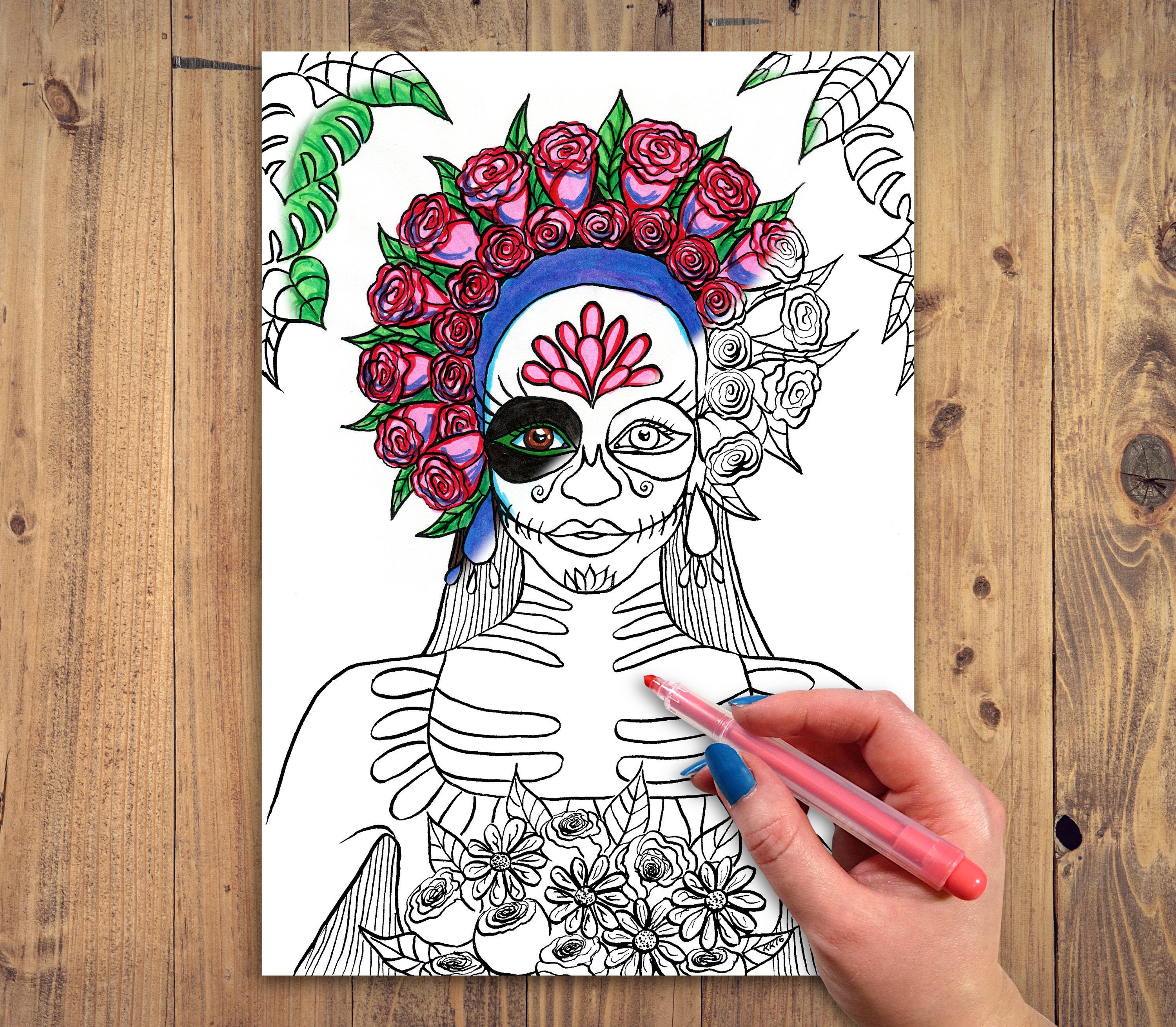 La Posada Coloring Pages