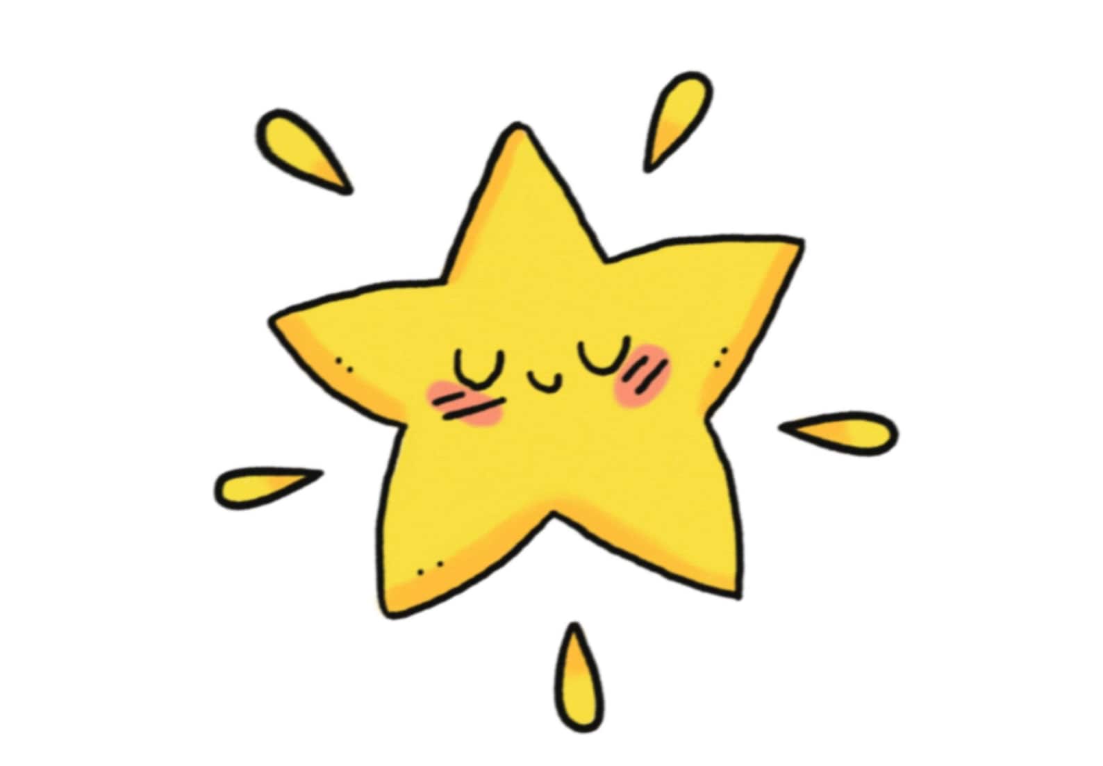 Star Sticker - Etsy