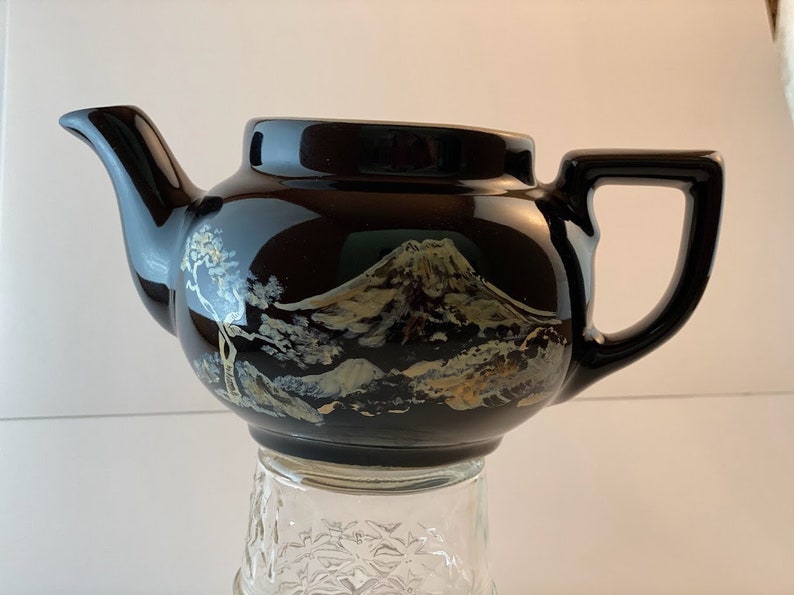 Hand-painted Hall Teapot - Etsy