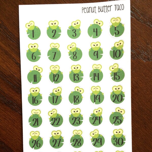 Lily Pad Sticker - Etsy