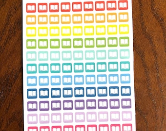 Alphabet Reading Challenge Planner Stickers ABC Reading Planner ...