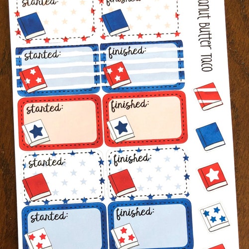 5 Stars Planner Stickers 5 Star Rating Books Movies | Etsy