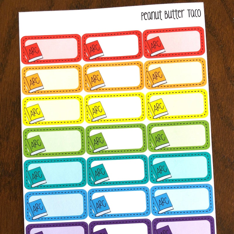 Reader Arc Journal - Etsy