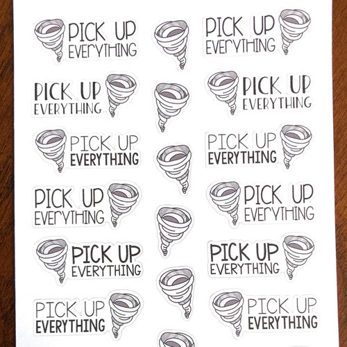 Digital Declutter Stickers Declutter Planner Stickers - Etsy