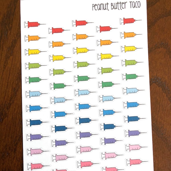 Injection Stickers - Etsy