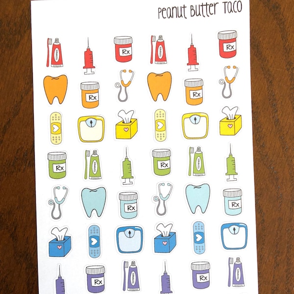 Prescription Stickers - Etsy