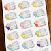 Birthday Reading Challenge Planner Stickers Reading Journal Challenge ...