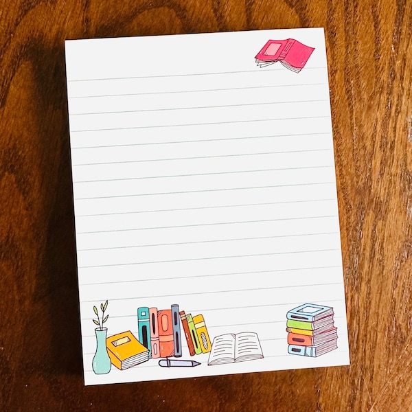 Notepad - Etsy