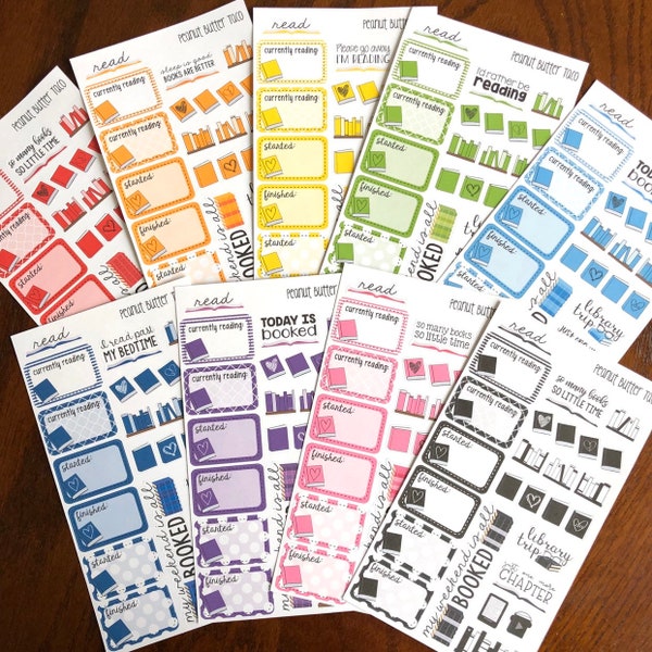 Bookish Planner - Etsy