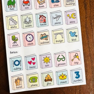 Book Cover Challenge Planner Stickers - on the Cover Reading Planner ...