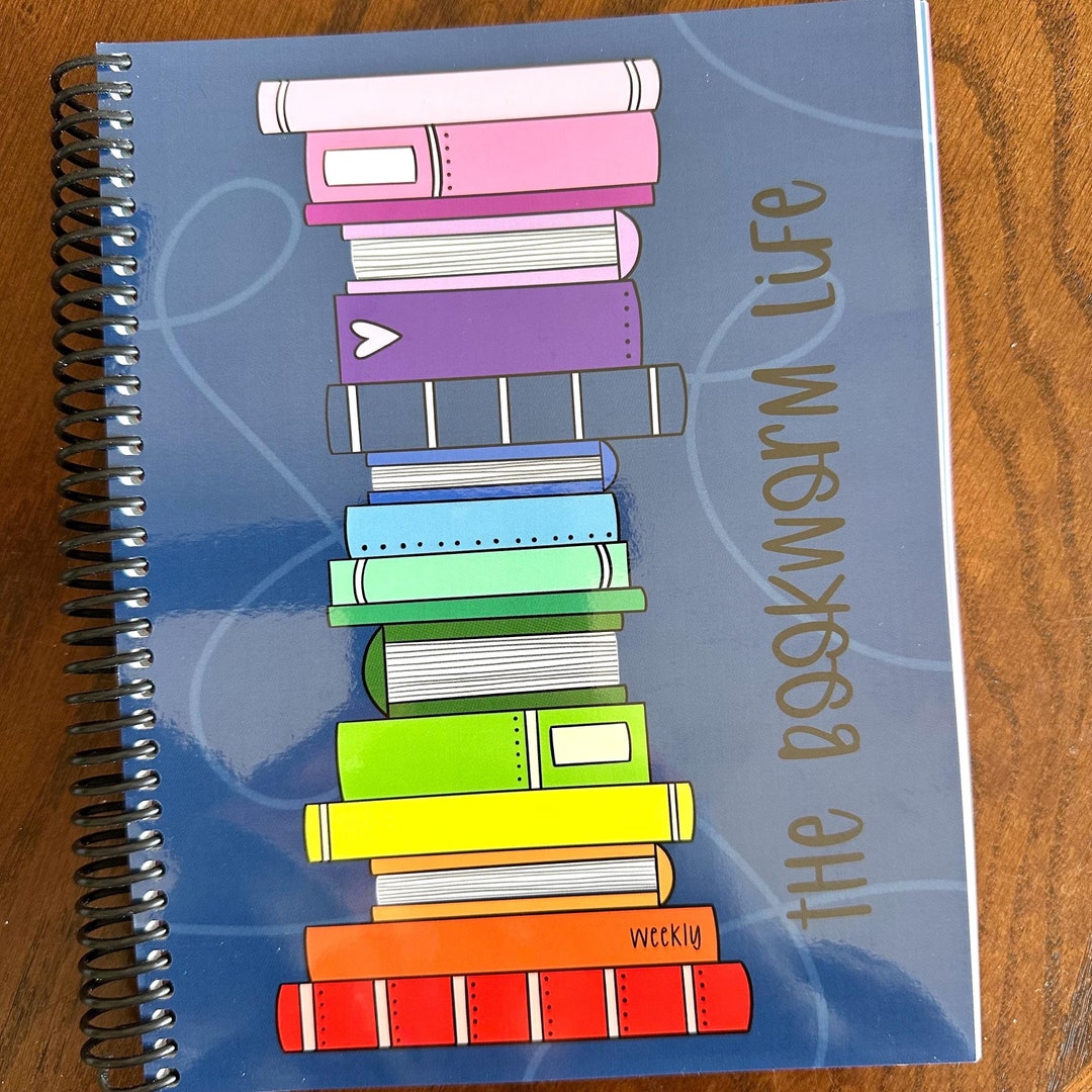 The Bookworm Life ™ Reading Planner - Reading Notebook - Book Planner ...