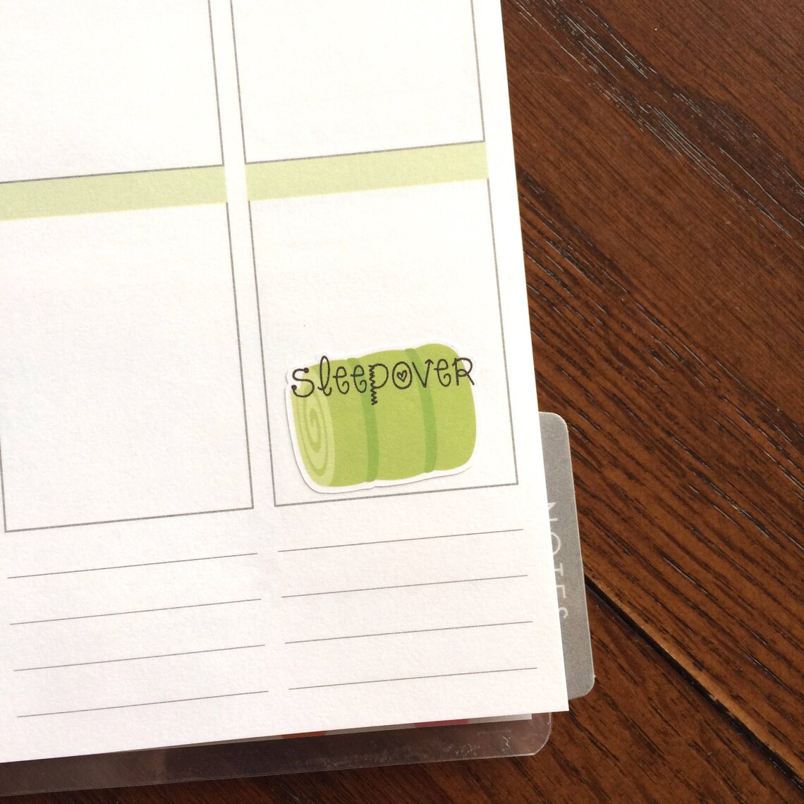 Sleepover Stickers Sleepover Planner Stickers Sleep Over | Etsy