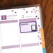 Rainbow E-reader Started & Finished Planner Stickers Reading Planner ...