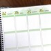 Clover Numbers - Date Covers Planner Stickers - Good Luck Stickers ...