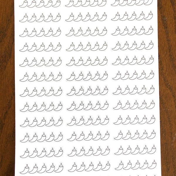 Spicy Review Sticker - Etsy