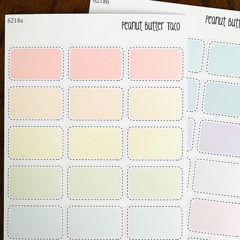 Rainbow Stickers - Etsy