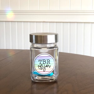 TBR Jar - to Be Read Jar - Choose Your Next Book - Draw Book Choice Jar ...