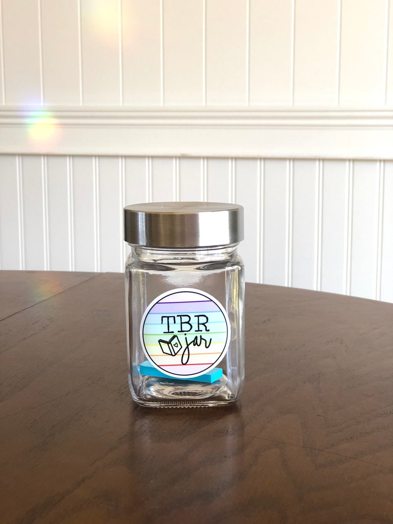 TBR Jar - to Be Read Jar - Choose Your Next Book - Draw Book Choice Jar ...