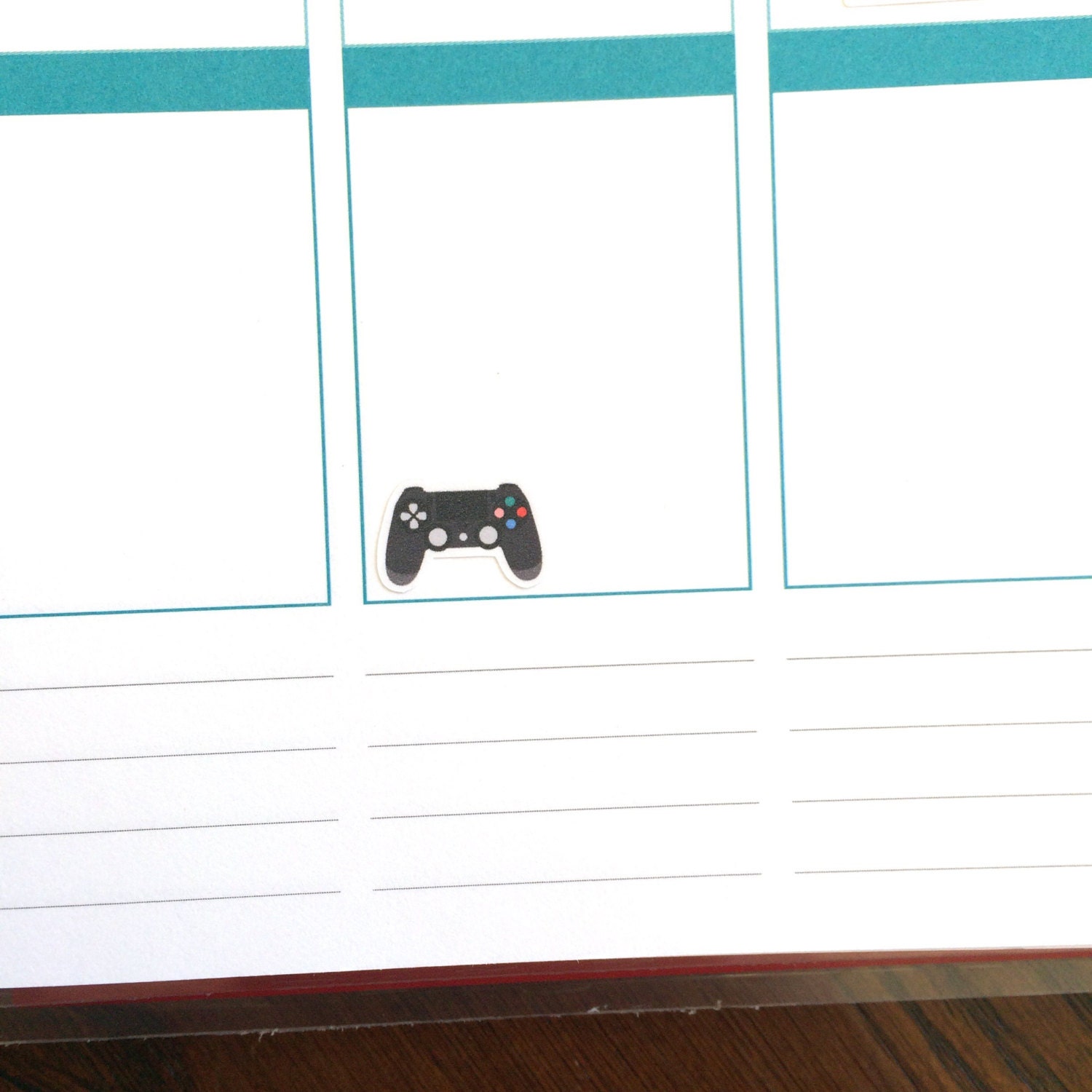 Game Controller Stickers Gamer Stickers Game Night Planner - Etsy