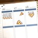 Pizza Lover Stickers - Pizza Quote Stickers - Hand Drawn Stickers ...