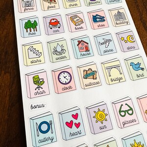 Book Cover Challenge Planner Stickers - on the Cover Reading Planner ...