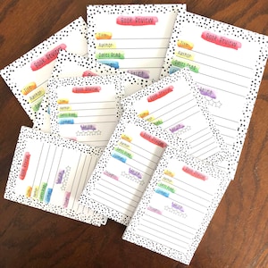 Book Review Sticky Notes - Star Rating - Reading Sticky Notes ...