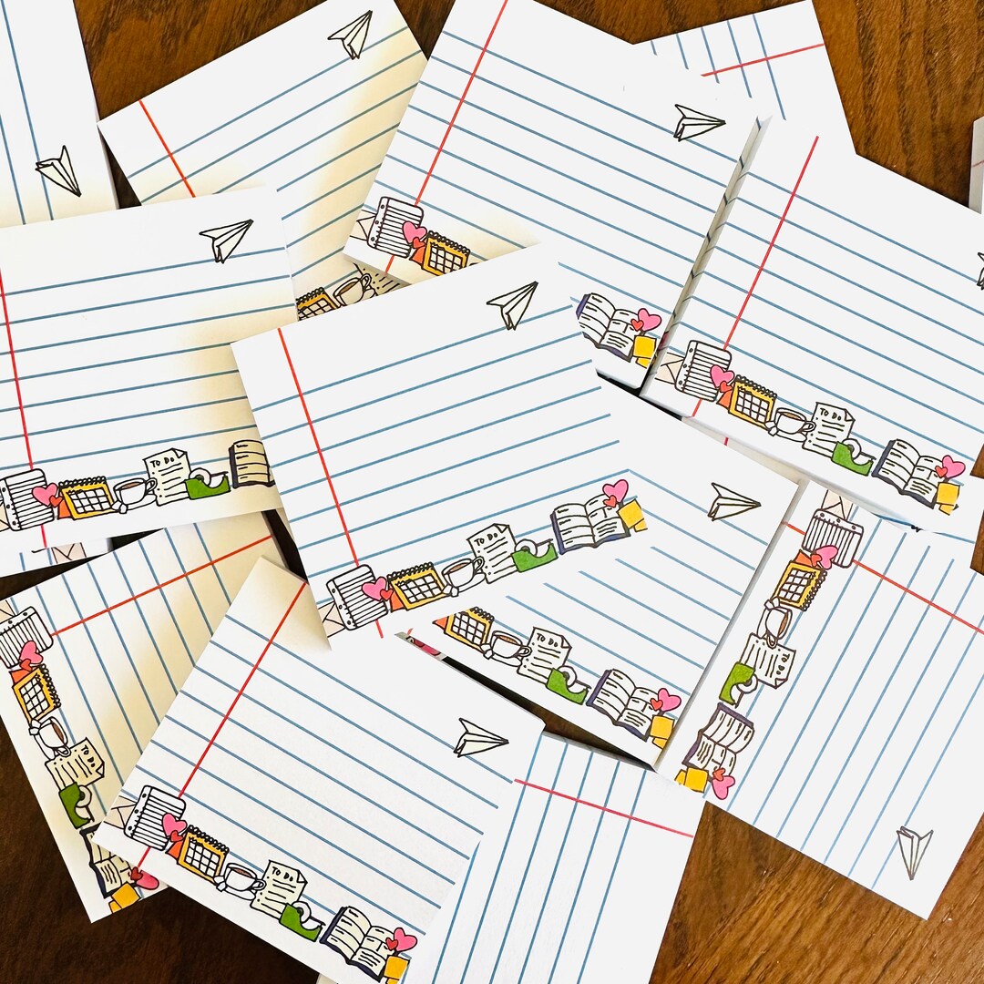 Planner Lover Sticky Notes - Stationery Love - Office Supplies ...