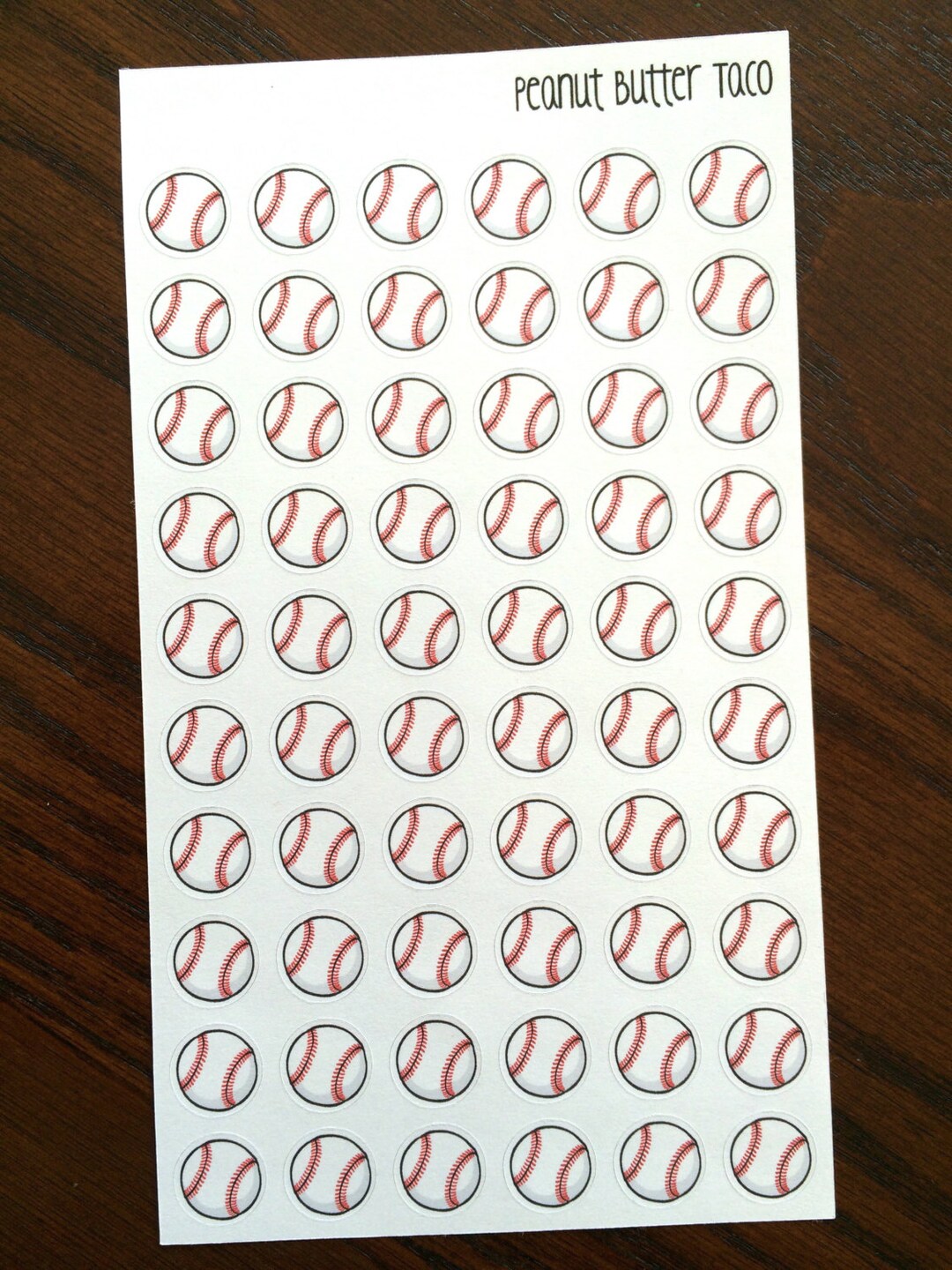 Baseball Stickers - Baseball Planner Stickers - Baseball Game Stickers ...