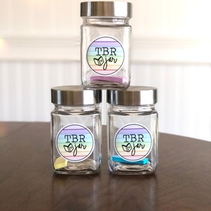 TBR Jar - to Be Read Jar - Choose Your Next Book - Draw Book Choice Jar ...