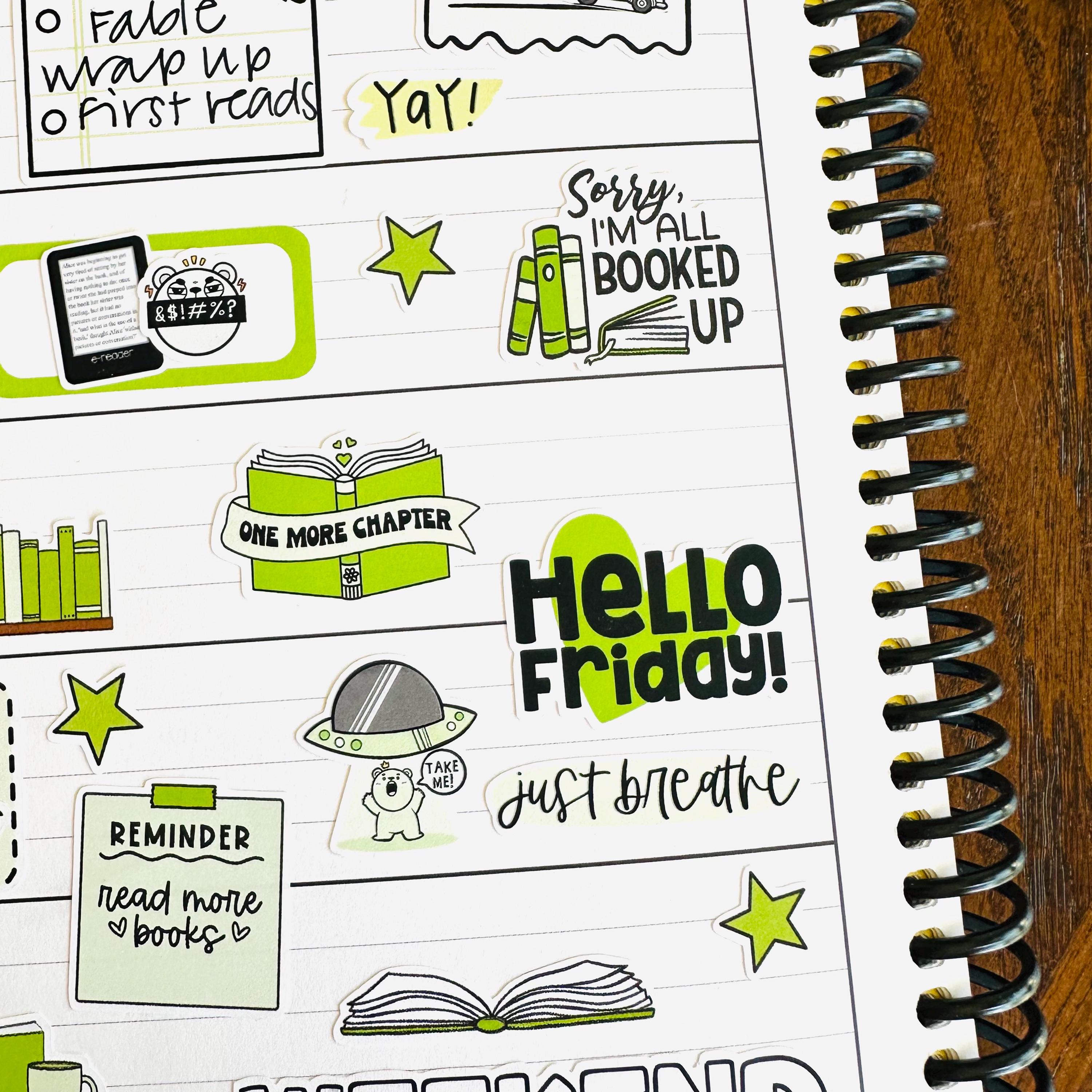 Hand Drawn Star Stickers - Doodle Stars Planner Stickers - Rainbow Star ...