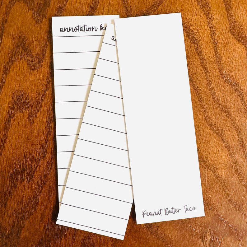 Bookmark Annotation Kit - Choose Your Own Topics - Annotation Tabs ...