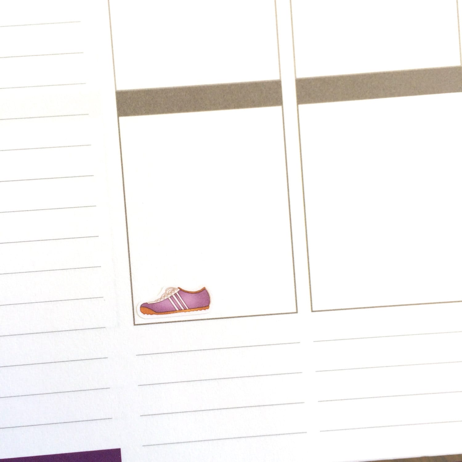 Shoe Stickers Shoes Planner Stickers Running Stickers | Etsy