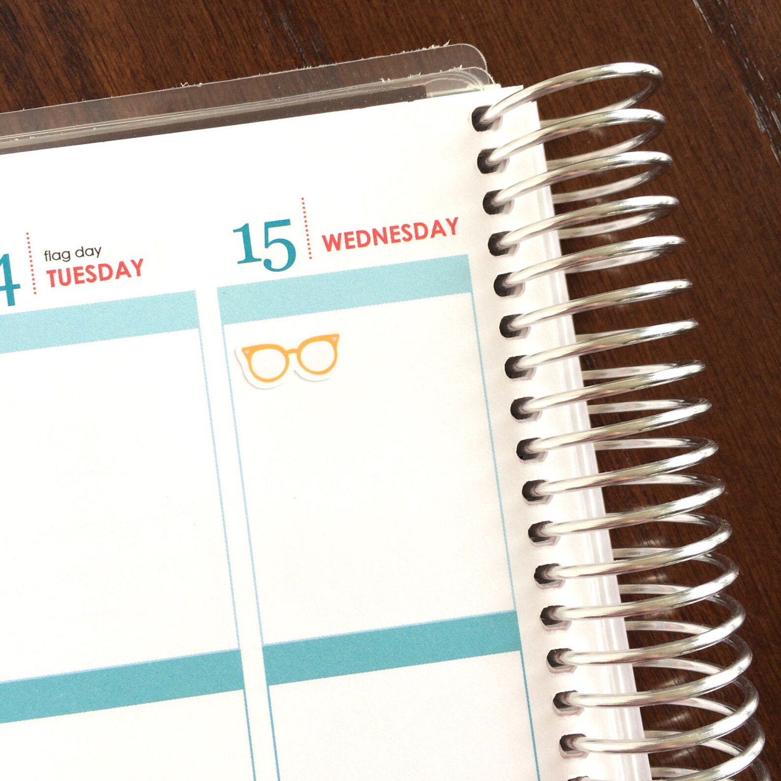 Glasses Planner Stickers - Eyeglasses Stickers - Rainbow Glasses ...