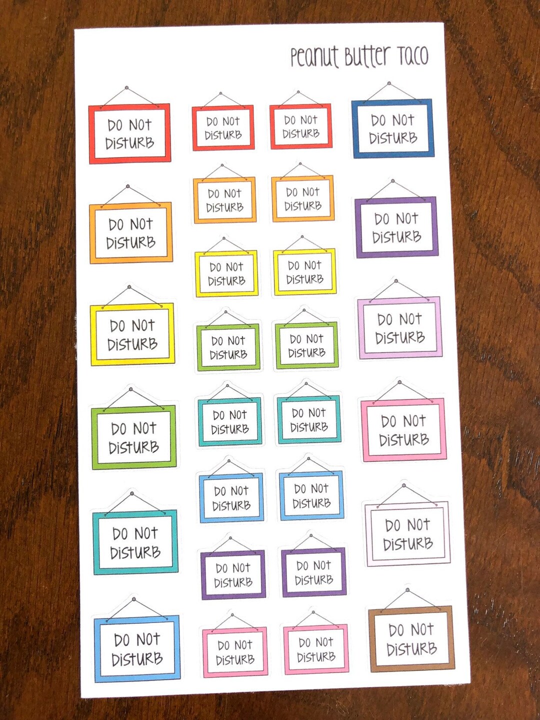 Do Not Disturb Signs - Planner Stickers - Day off - Do Not Disturb ...