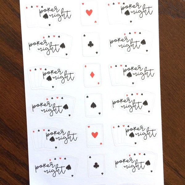 Family Game Night Stickers - Etsy