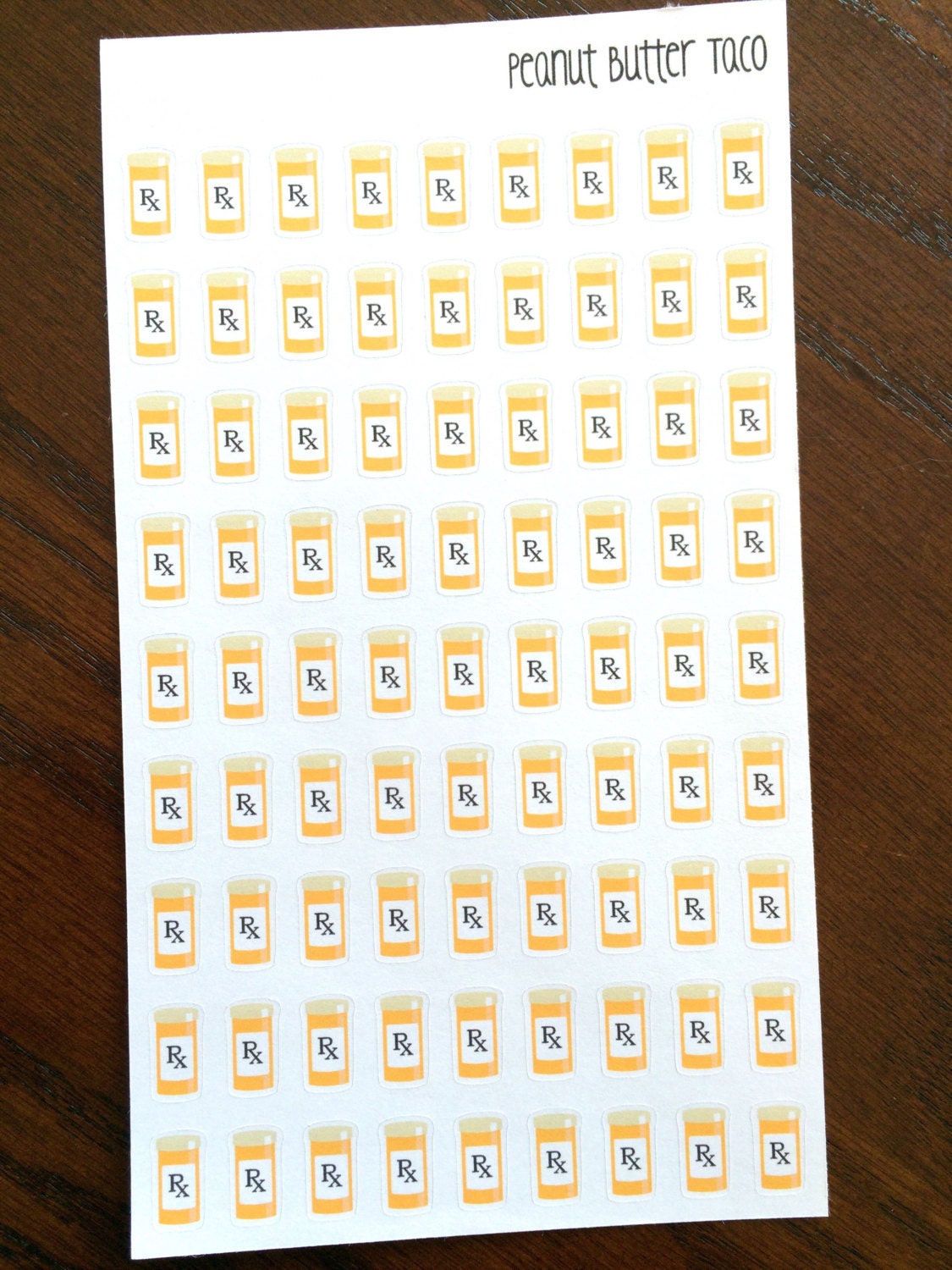 Prescription Planner Stickers Medication Stickers Medicine | Etsy