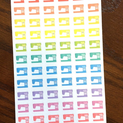 Sewing Stickers Planner Stickers | Etsy