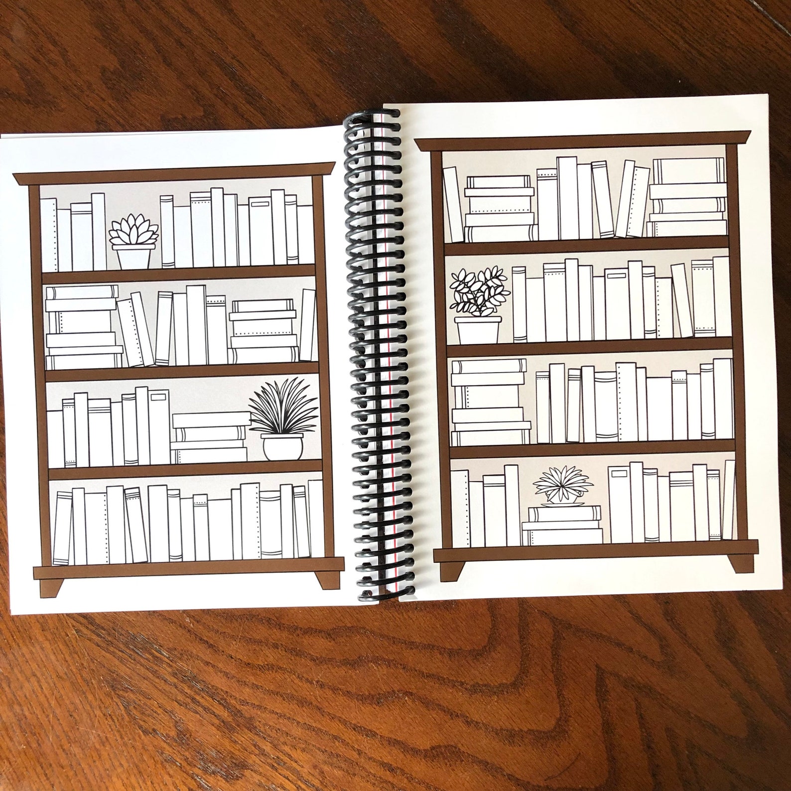 The Bookworm Life ™ Reading Planner Reading Notebook Book - Etsy