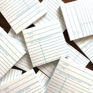 Library Card Sticky Notes Reading Sticky Notes Bookworm Gift Bookish ...