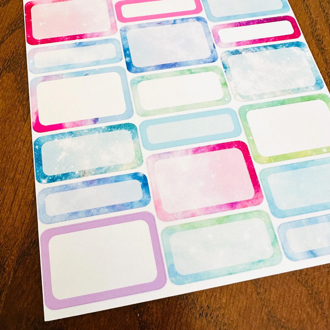 Supernova Reading Planner Stickers - Galaxy Stars Bookish Sampler ...