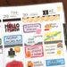 Outdoors Quality Time Stickers Family Time Planner Stickers Children ...