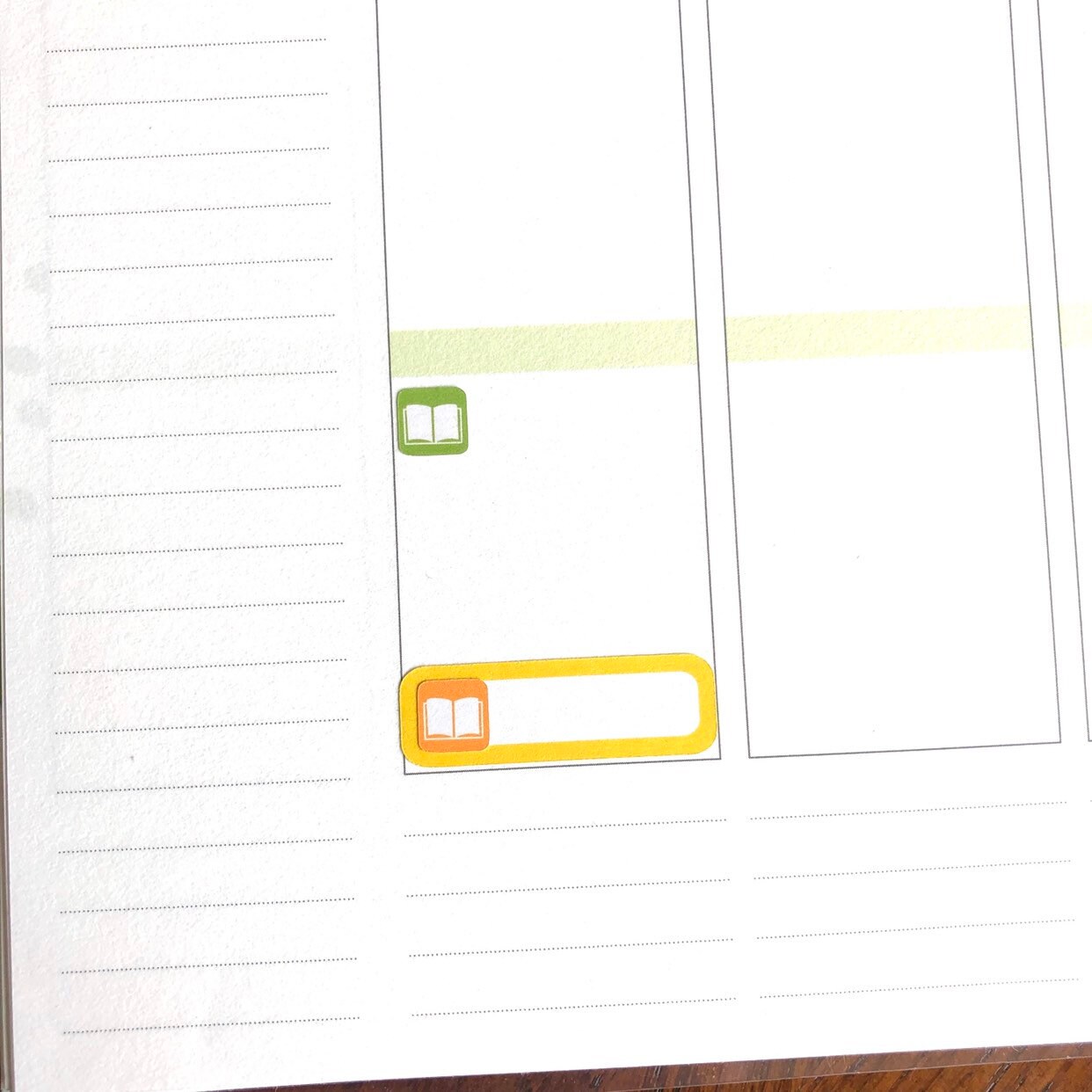 Tiny Book Icon Planner Stickers - Book Planner Stickers - Reading ...