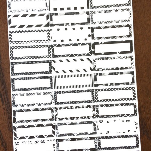 Funky Checklist Planner Stickers Heart Checklists to Do | Etsy