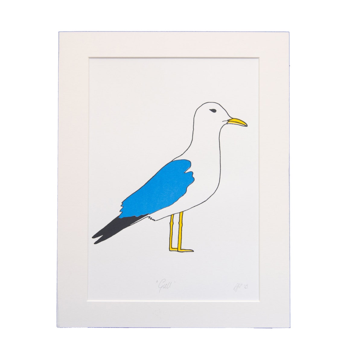 Seagull Screen Print Home Decor Hand Pulled Screen Print - Etsy UK