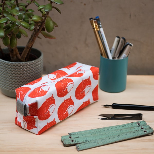 Fox Pencil Case - Etsy