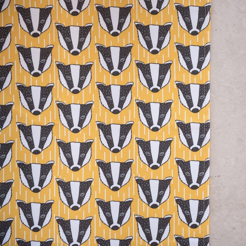 Badger Print - Etsy UK