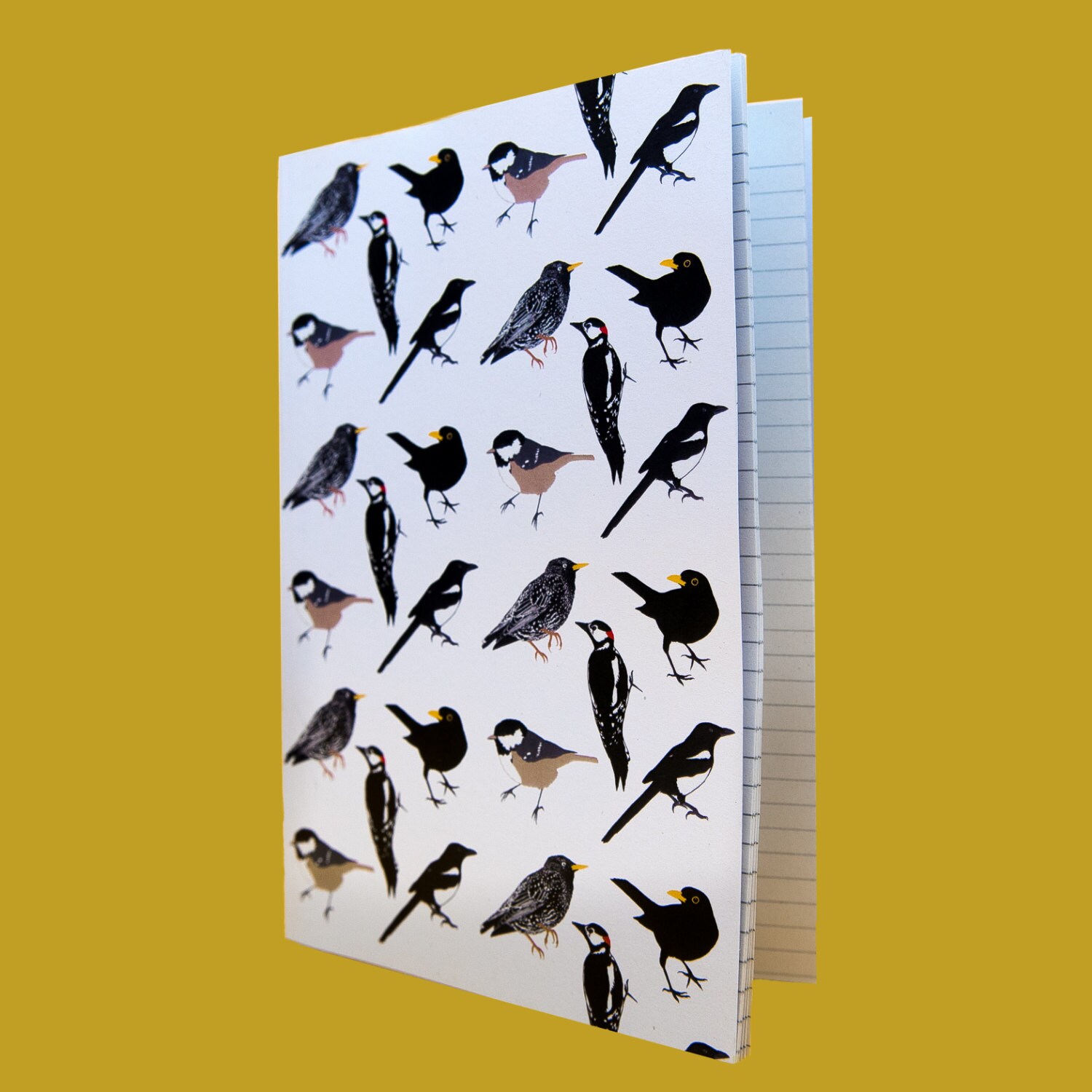 Paper & Party Supplies Woodpecker Notebook Garden Bird Stocking Stuffer ...